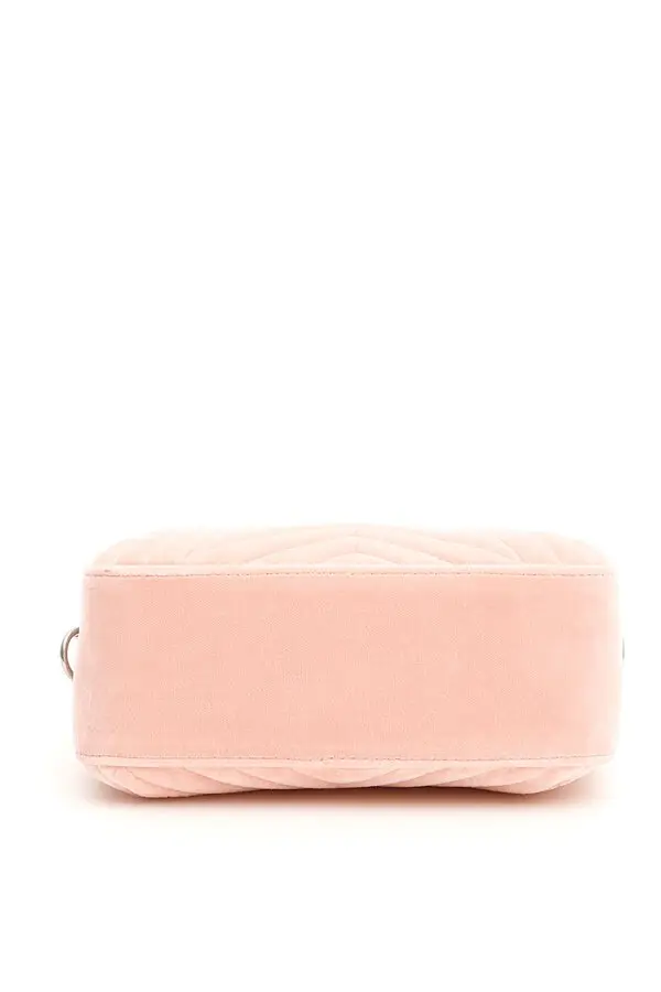 Stella McCartney Velvet Quilted Star Crossbody Bag