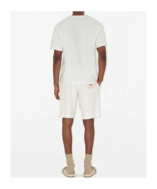 Burberry Ekd Printed Crewneck T-shirt - Chalk
