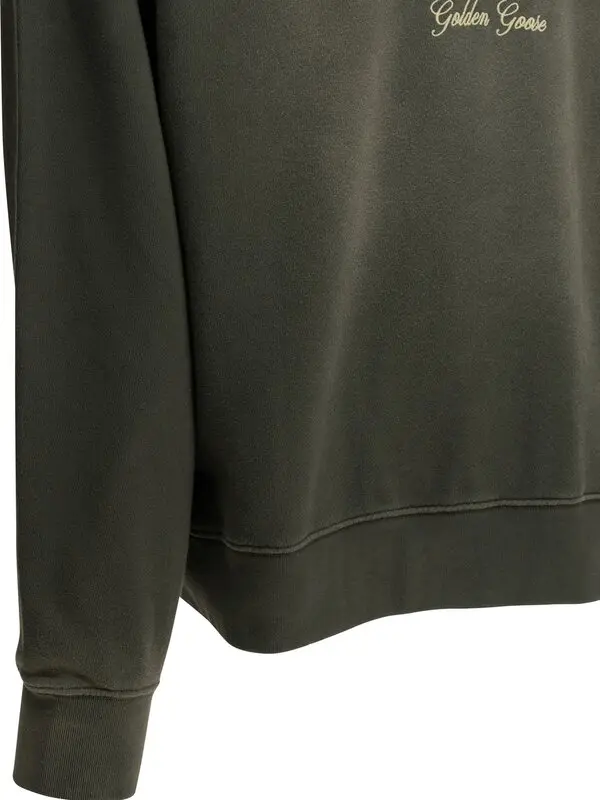 GOLDEN GOOSE Star Boxy Sweatshirt - Black