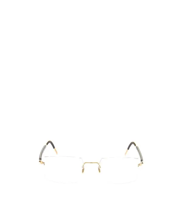LINDBERG Rectangle Frame Glasses - White