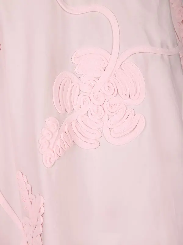 ROTATE BY BIRGER CHRISTENSEN Floral Maxi Skirt - Light Pink