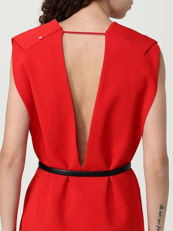 Sportmax Sleeveless V-neck Dress