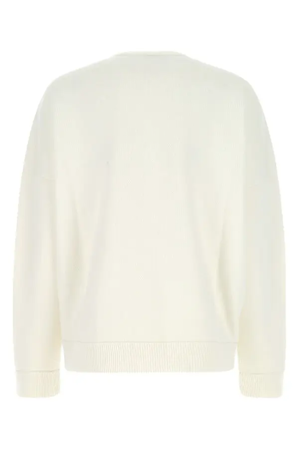 Loewe Cashmere Sweater With Embossed Anagram Label