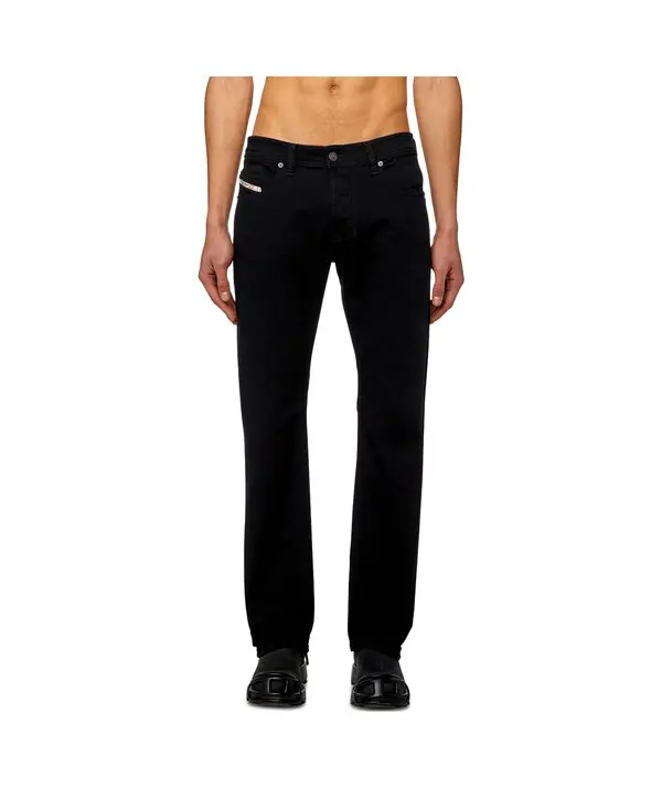 DIESEL® Logo-patch Straight-leg Jeans