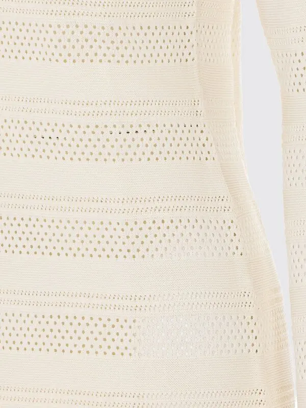 TWINSET Ruffled Short Knitted Dress - No