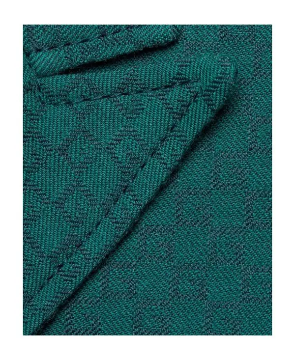 Gucci Double-breasted Long-sleeved Suit Coat