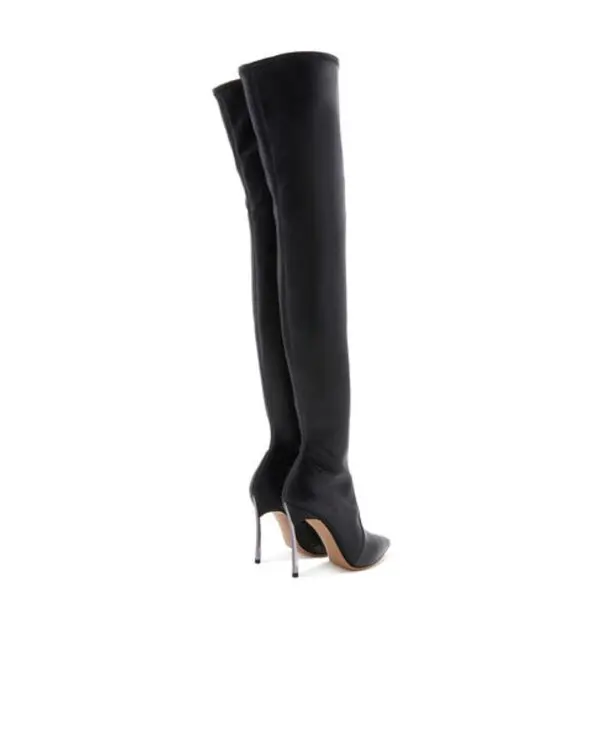 Casadei Blade 100mm Thigh-high Boots