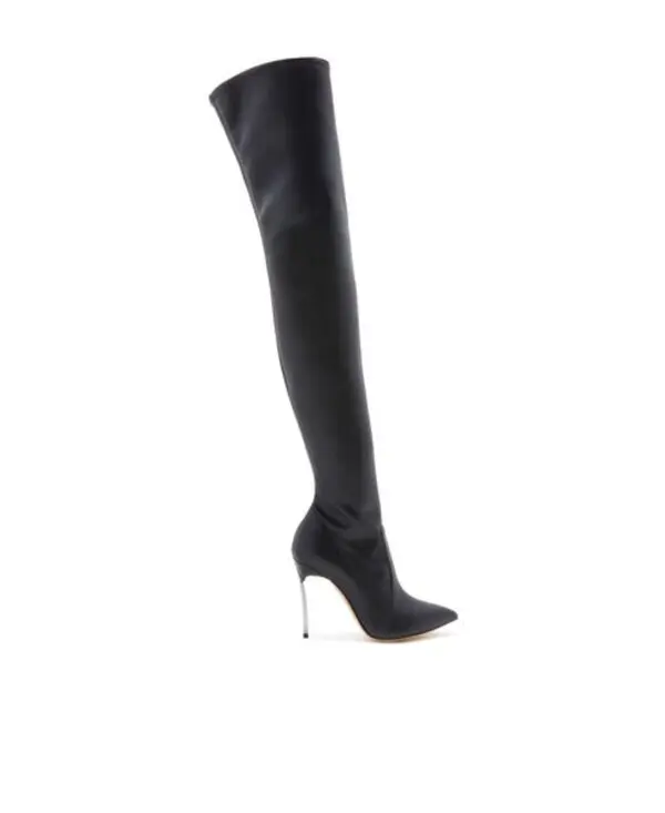 Casadei Blade 100mm Thigh-high Boots