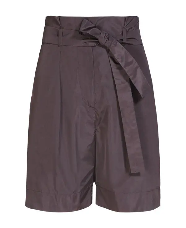 Max Mara High-waisted Self-lacing Shorts