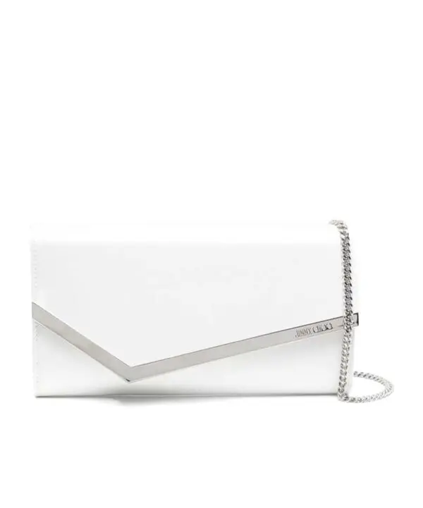 JIMMY CHOO Clemmie Embellished Clutch Bag