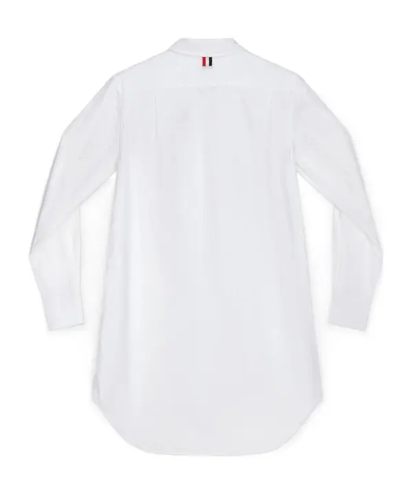 Thom Browne Button-down Shirt Dress - White