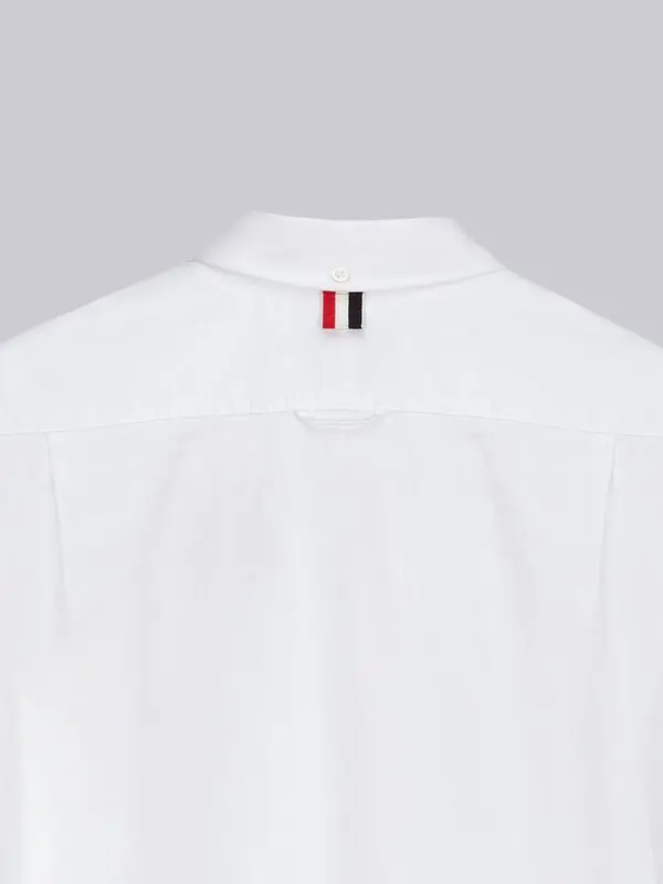 Thom Browne Button-down Shirt Dress - White