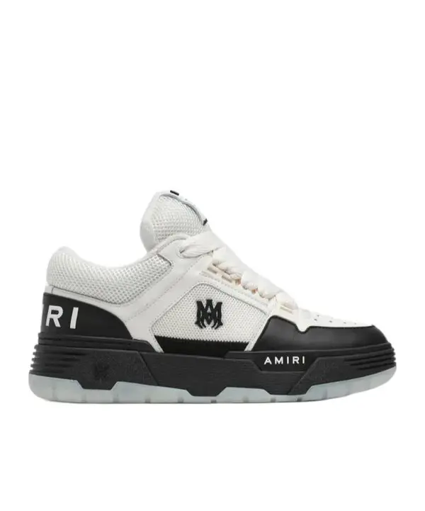 Amiri Ma-1 Logo Patch Sneakers - Black