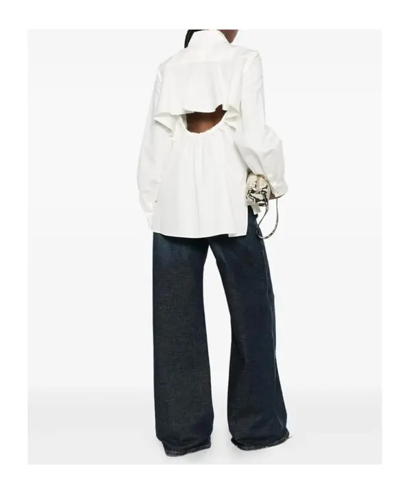 Max Mara Long-sleeved Button-up Shirt