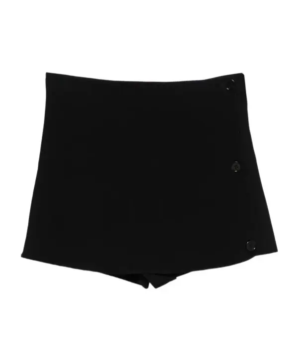 COURREGES Button-up Logo Shorts