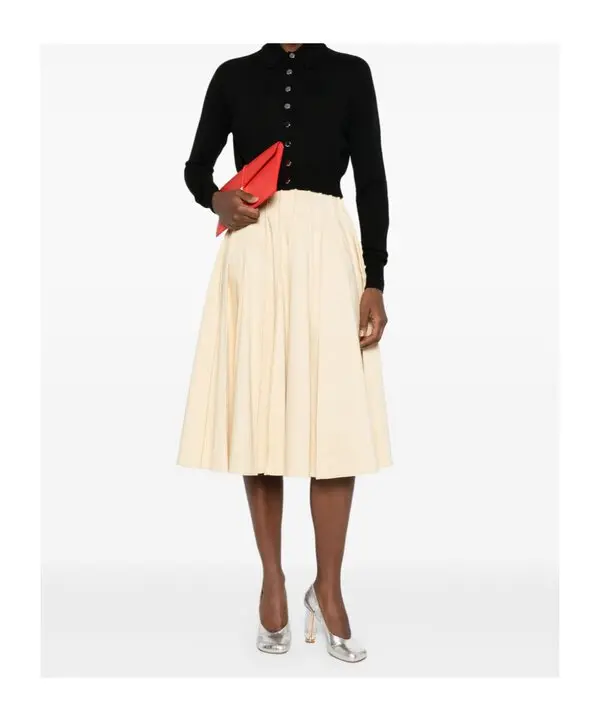 Sportmax Perseo Button-up Knitted Cardigan - Black