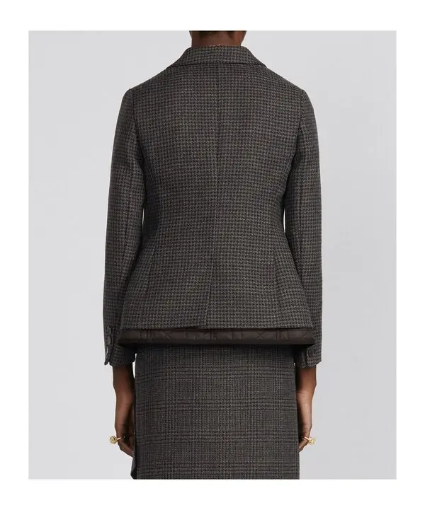 Dior 2-in-1 Plaid Wool Jacket