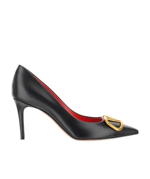 Valentino Garavani Vlogo Signature Pointed Toe Pumps