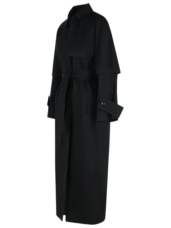 Max Mara Agamia Belted Long-sleeved Coat