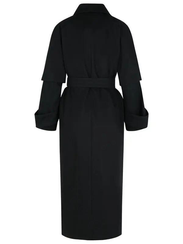 Max Mara Agamia Belted Long-sleeved Coat