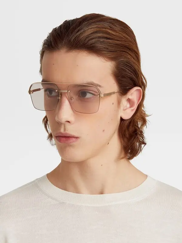 Zegna Square Sunglasses