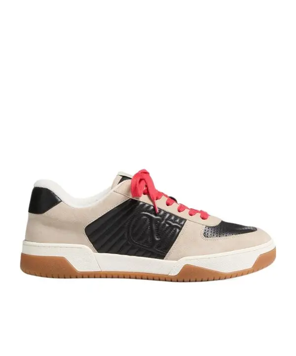 Valentino Garavani Vlogo Signature Lace-up Sneakers - Black