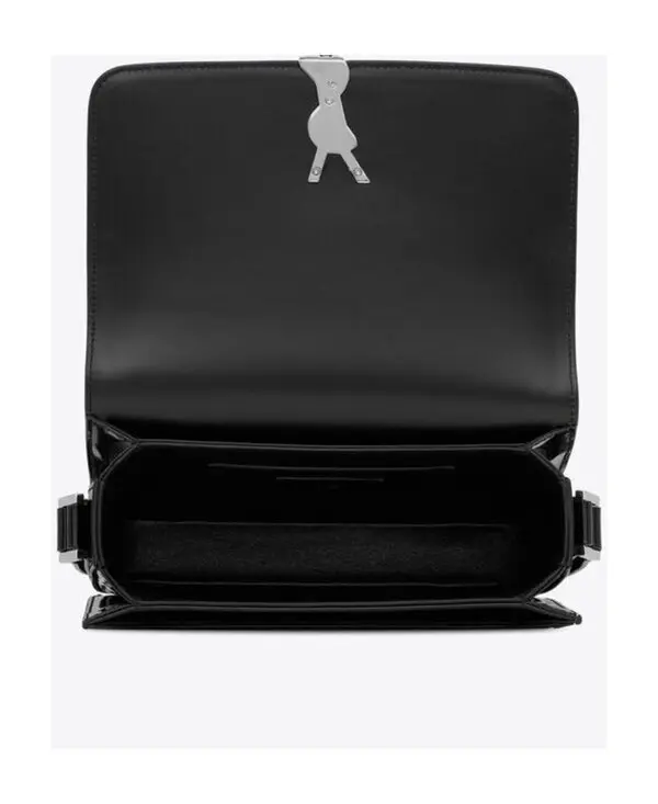 Saint Laurent Solferino Shoulder Bag - Black