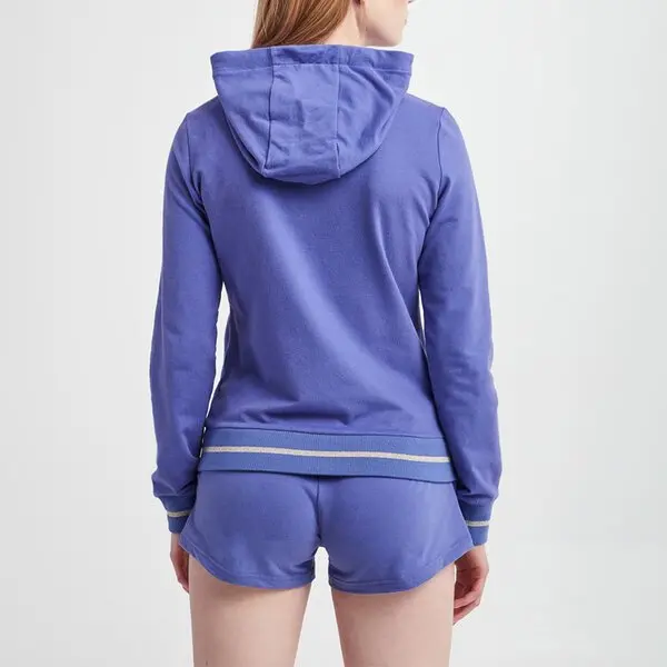 EA7 Drawstring Hooded Zip-up Hoodie