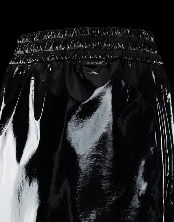 Moncler Patent Leather Shorts