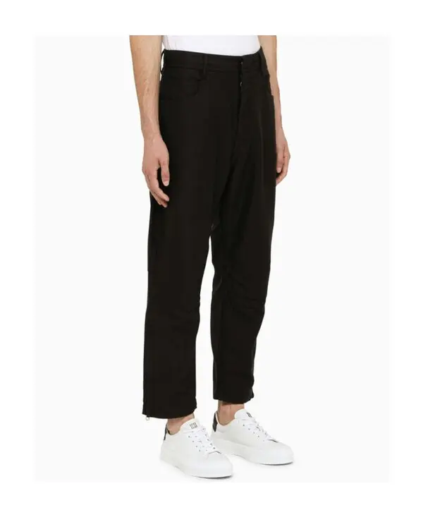 Stone Island Cropped Tailored Trousers