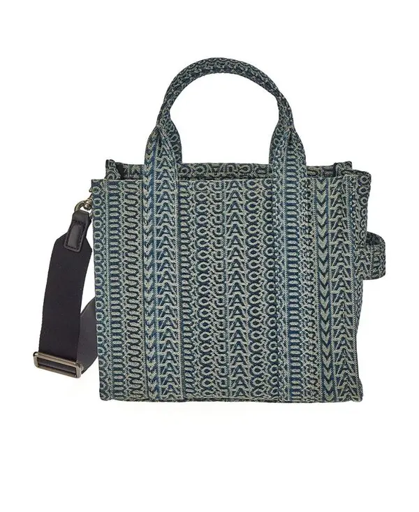 Marc Jacobs Monogram Jacquard Small Tote Bag - Black