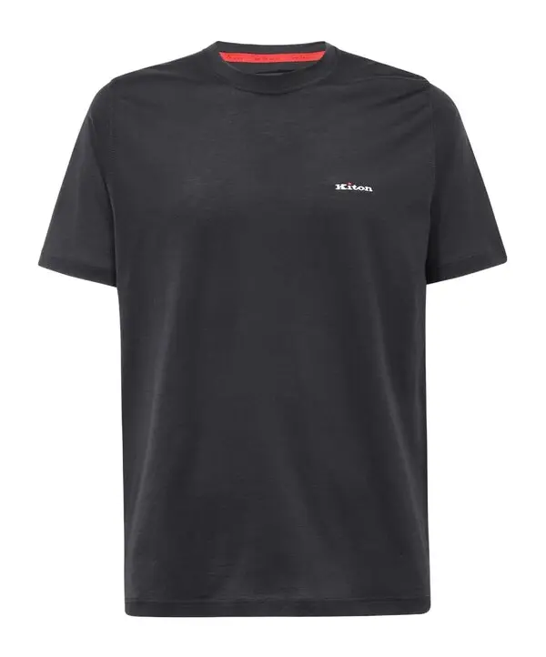 Kiton Short-sleeved T-shirt - Black