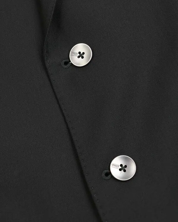 Emporio Armani Single-breasted Logo Suit Jacket