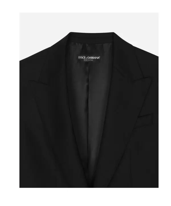 Dolce & Gabbana Single-breasted Blazer With Buckle Lapels
