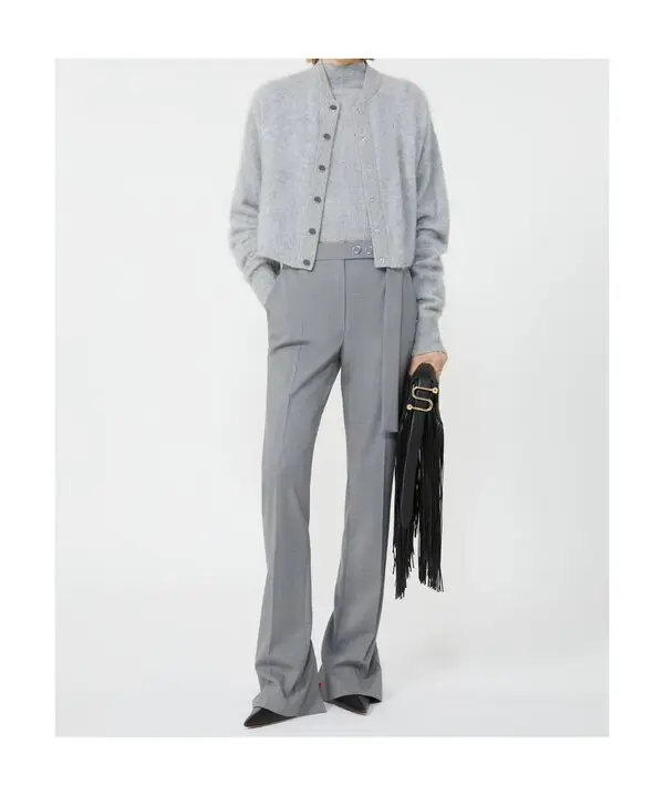 Sportmax Button-detail Tailored Trousers
