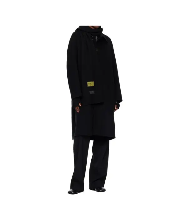 MAISON MARGIELA Knitted Gloves - Black