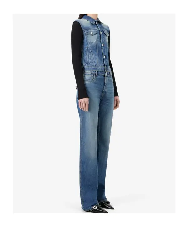 Coperni Patchwork Denim Jacket