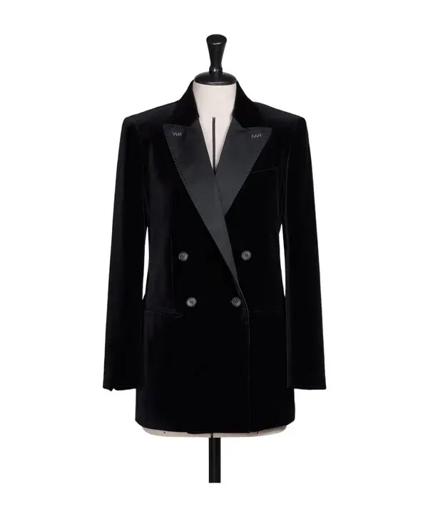 Max Mara Double-breasted Jacket With Peak Lapels
