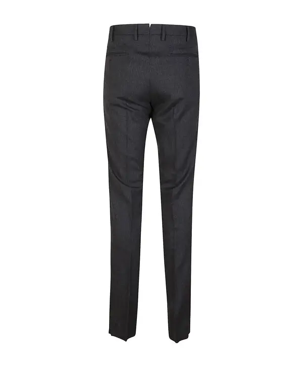 Incotex Belt-loop Tailored Casual Pants - Grey