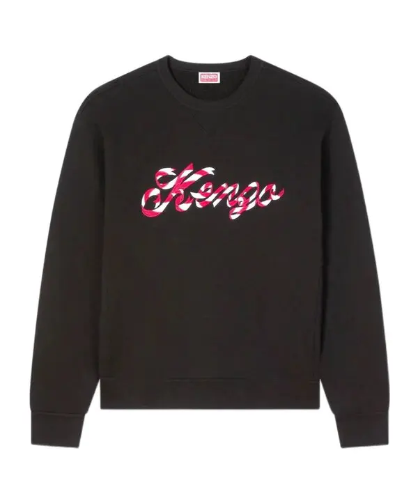 Kenzo Winter Holidays' Embroidered Sweatshirt In Cotton