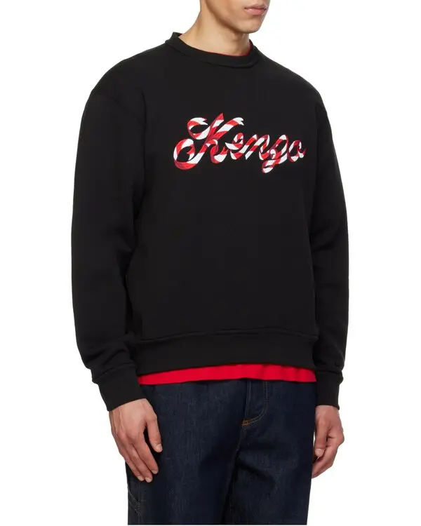 Kenzo Winter Holidays' Embroidered Sweatshirt In Cotton
