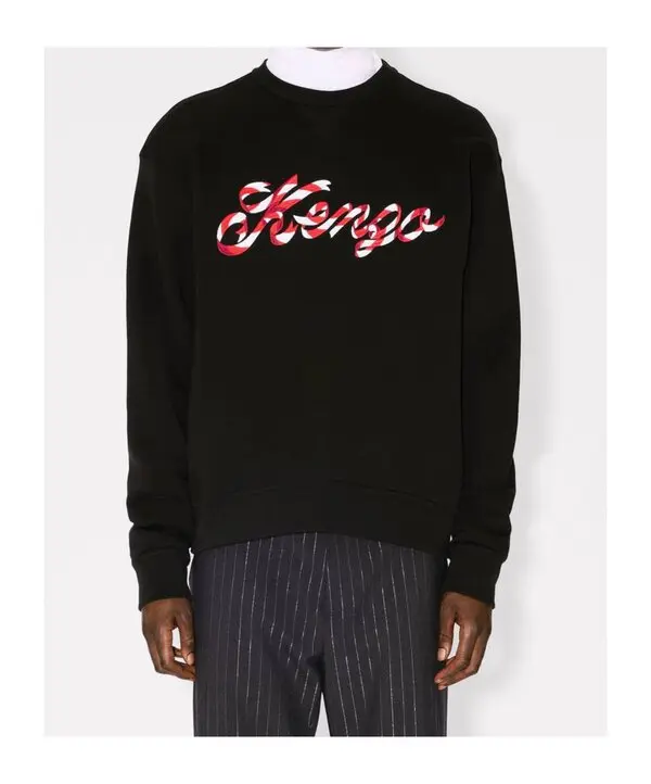 Kenzo Winter Holidays' Embroidered Sweatshirt In Cotton