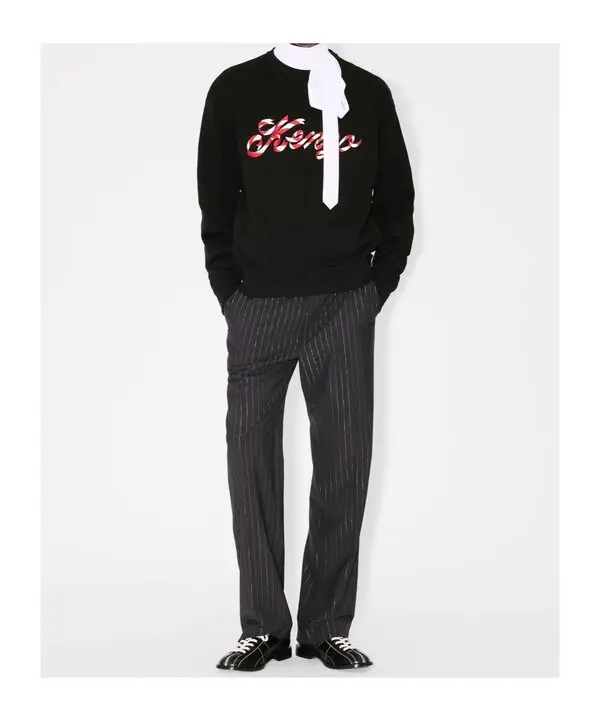 Kenzo Winter Holidays' Embroidered Sweatshirt In Cotton