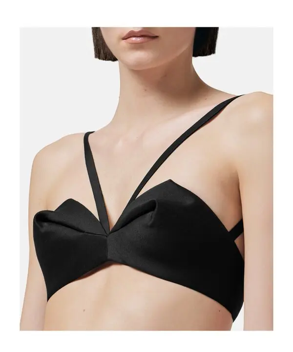 Versace Pleated Bustier Top