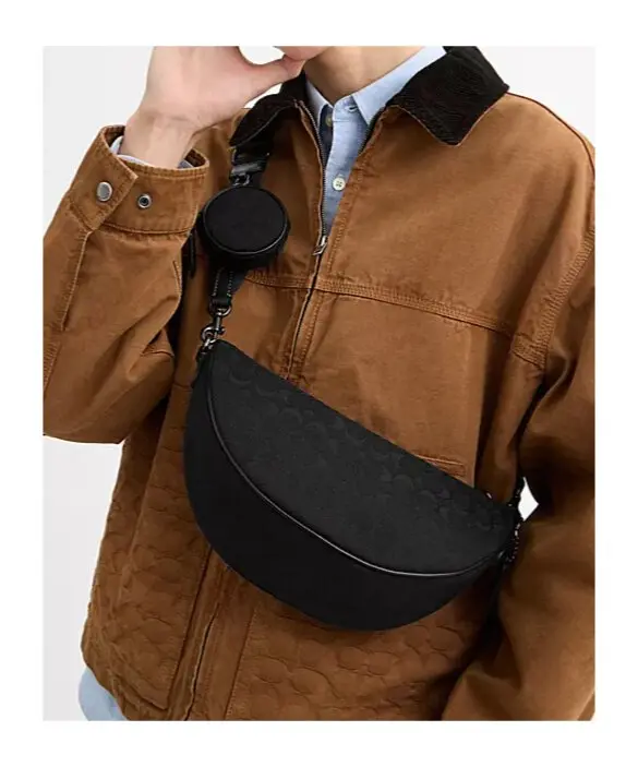 COACH Hall Messenger Bag With Removable Pouch