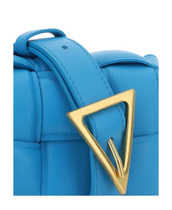 Bottega Veneta Mini Cassette Shoulder Bag - Blue