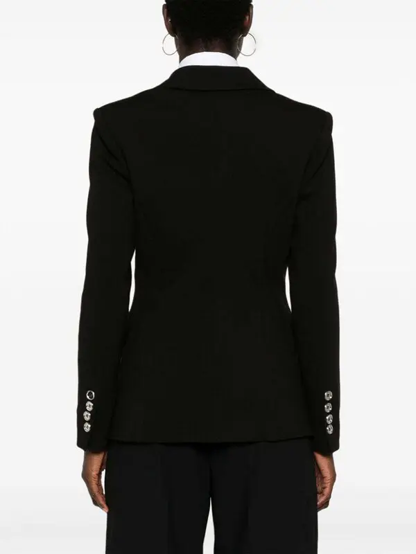 Pinko Signum Single-breasted Tailored Blazer - Black