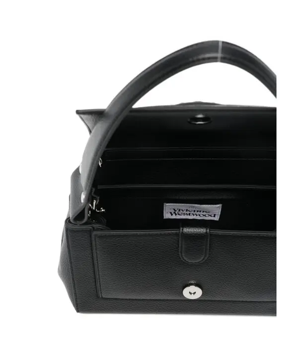 VIVIENNE WESTWOOD Hazel Medium Shoulder Bag - Black