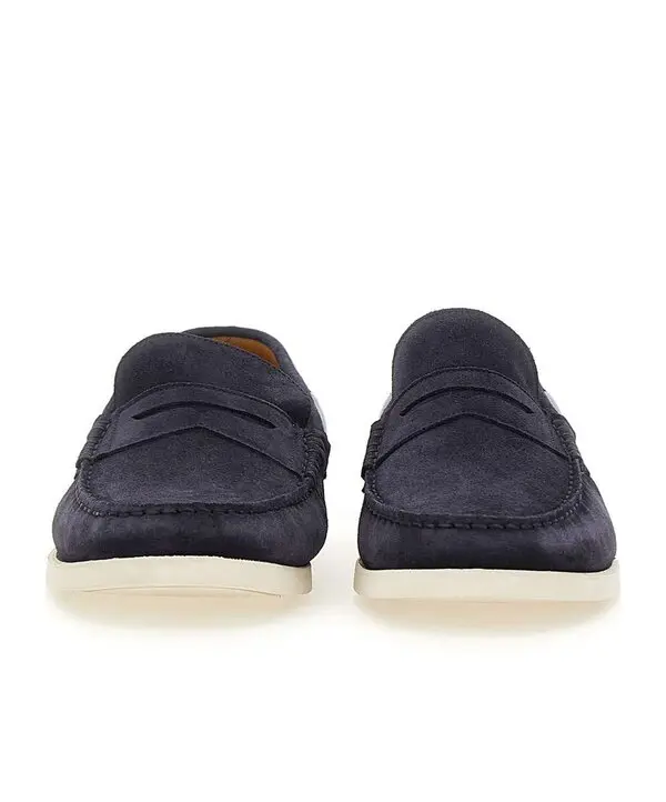 Kiton Diamond Cut Vamp Loafers