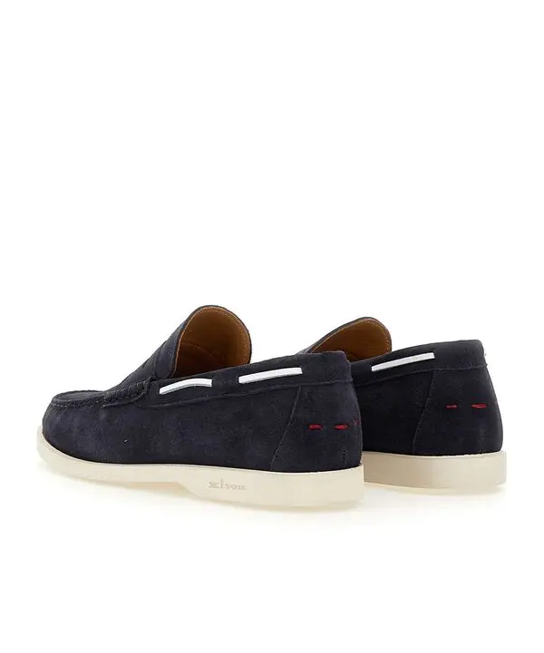 Kiton Diamond Cut Vamp Loafers
